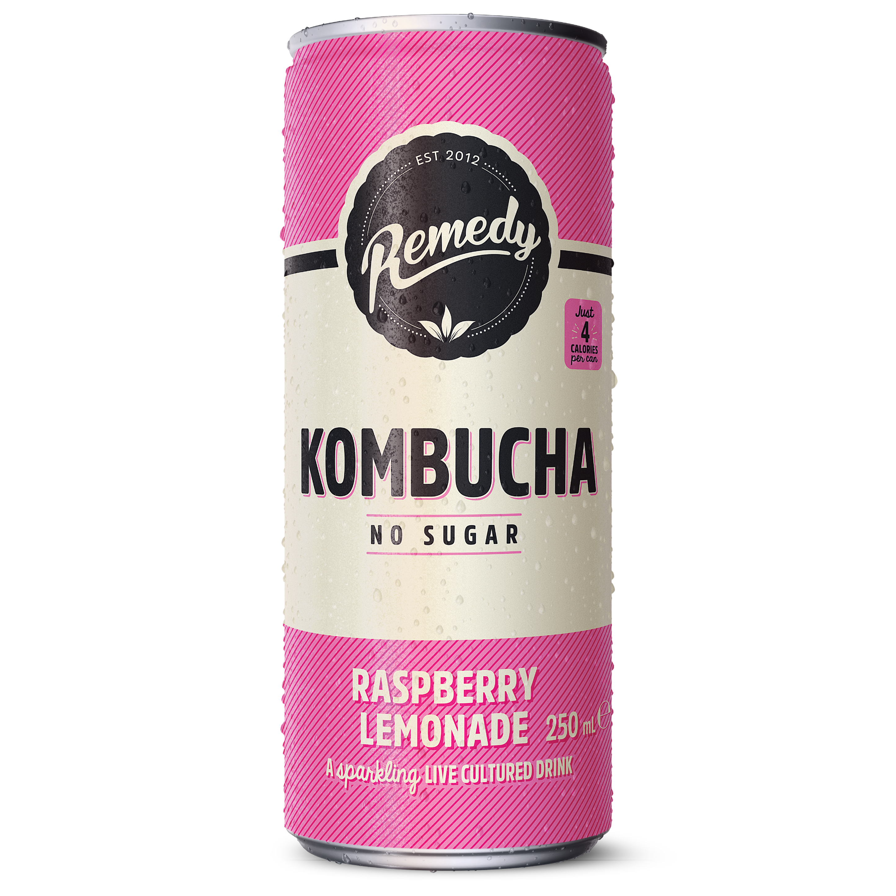 Raspberry Lemonade Kombucha | All Natural | Remedy Drinks – Remedy ...